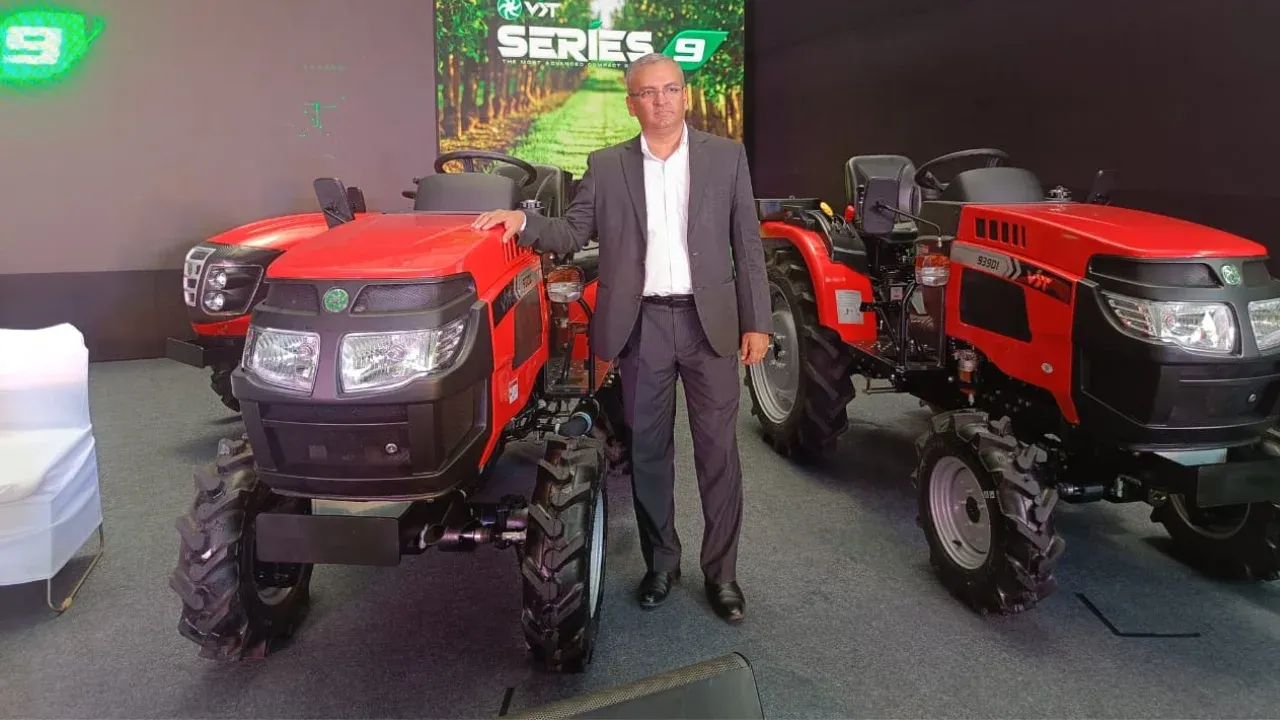 VST Tillers Tractors Unveils Series 9 Compact Tractors for Global Markets