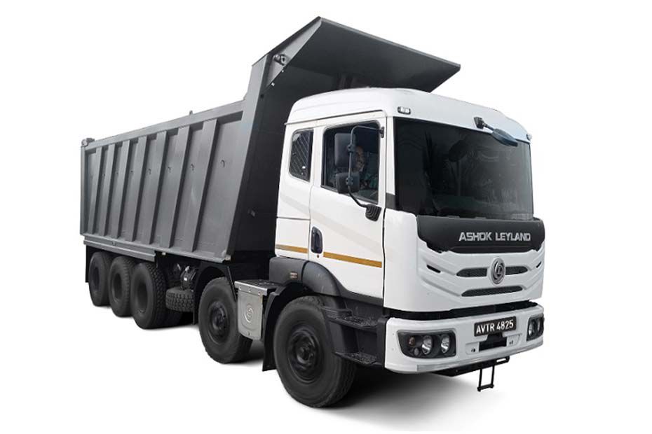 Ashok Leyland 4825 Tipper 10x4 Bogie Suspension Price, Specifications ...