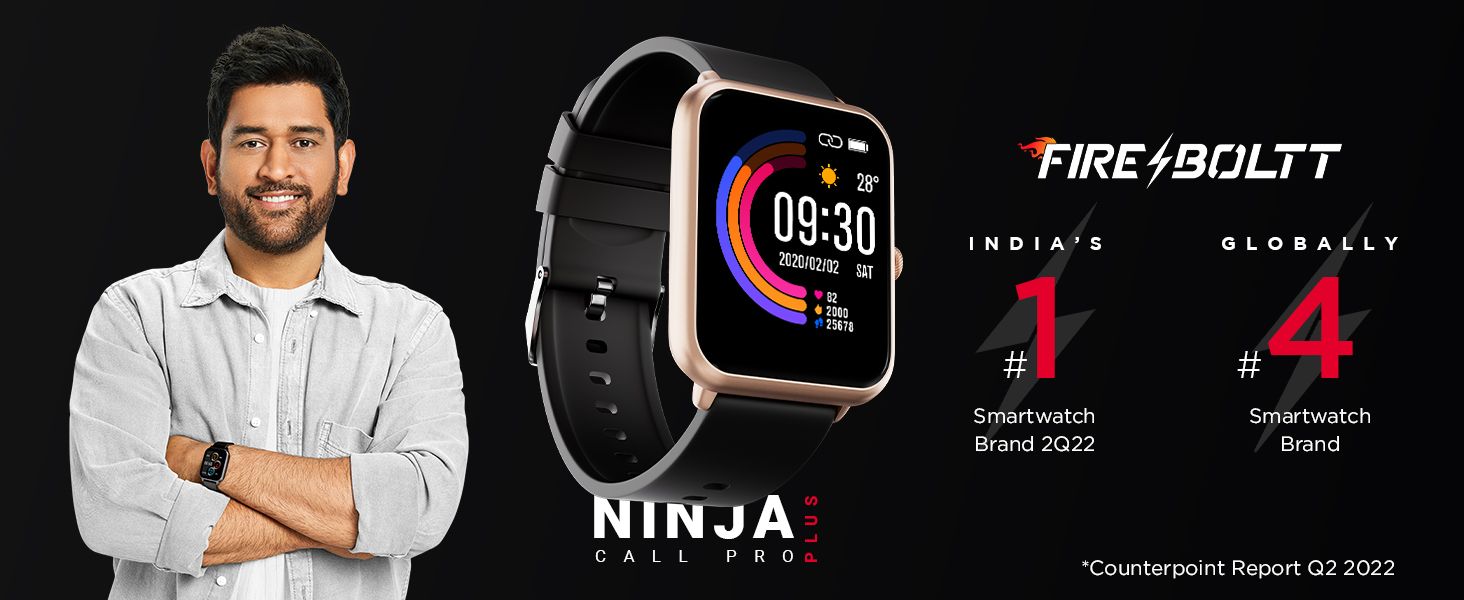 Fire Boltt Ninja Call Pro Plus launched in India for under Rs 2XXX