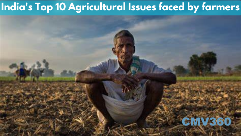 India's Top 10 Agricultural Issues faced by farmers
