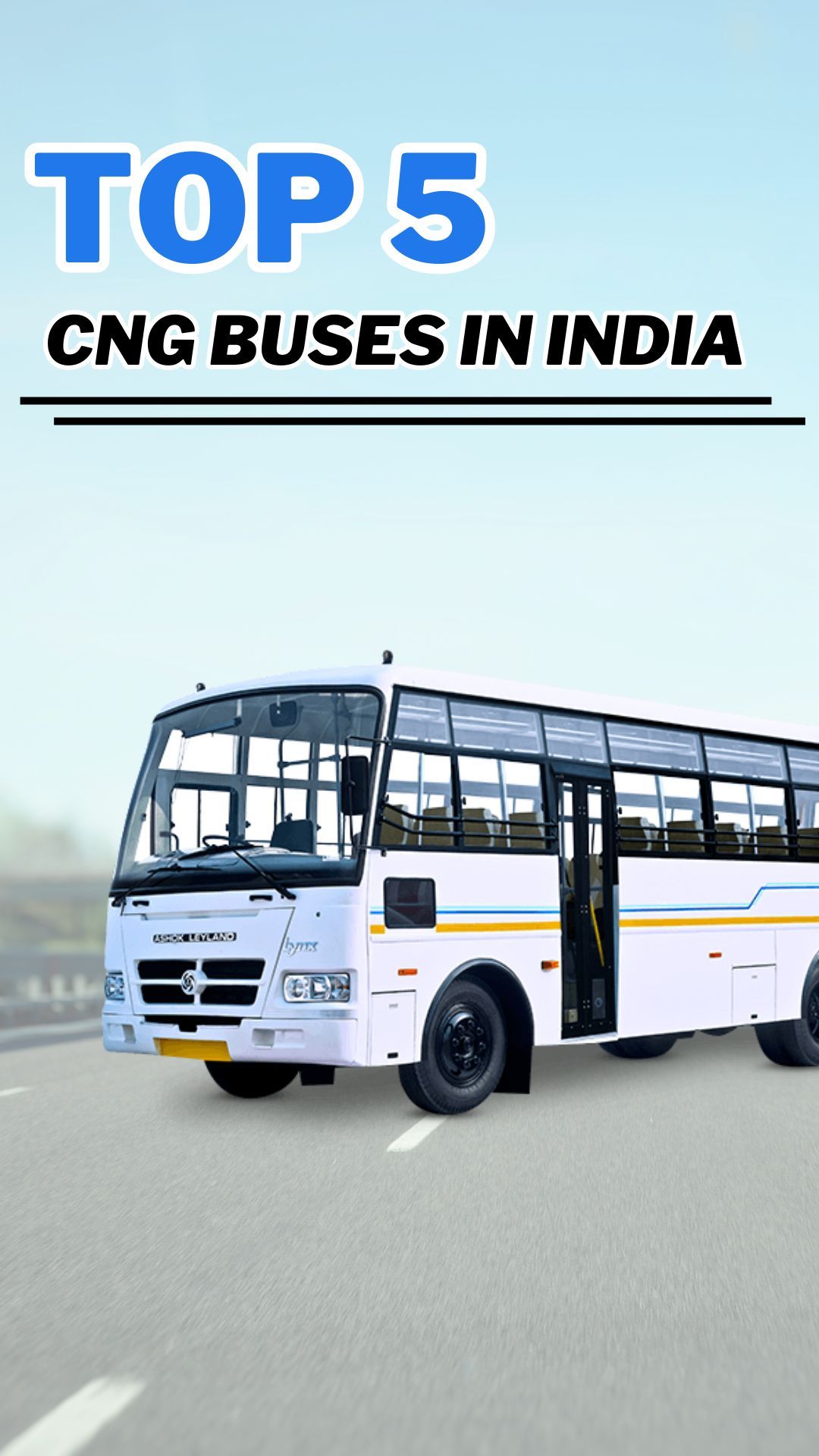 Top 5 CNG Buses in India