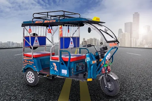 Mini Metro Blue E Rickshaw Price, Specifications and Offers